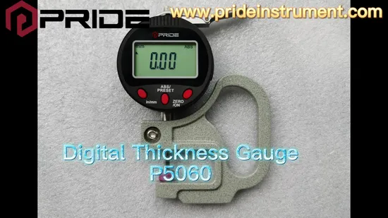 Precision Digital Thickness Gauge with Ceramic Spindle Tip - Guizhou ...